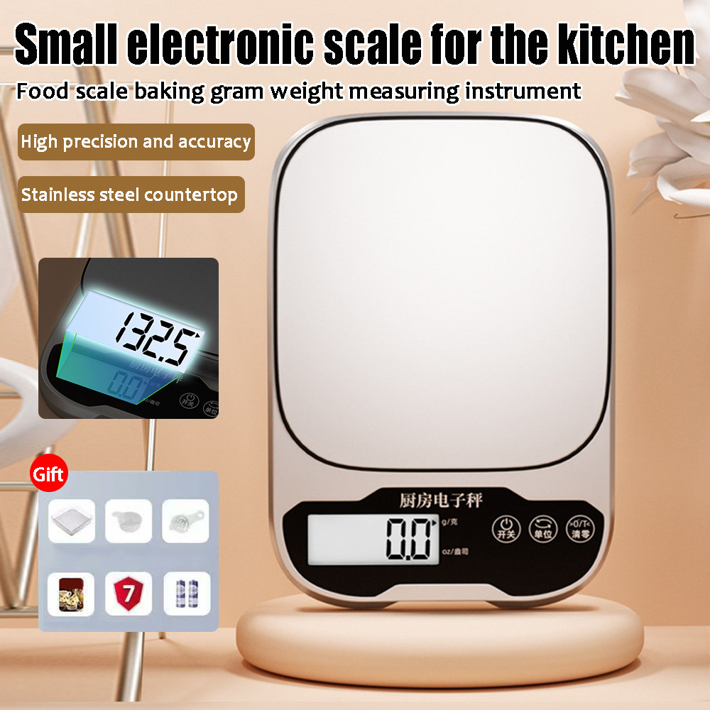 Precision High-Precision Baking Scale Grammage Weighing Food Kitchen ...