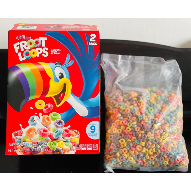 Kellogg's Froot Loops Cereal Cake - Family Size for the whole Family ...