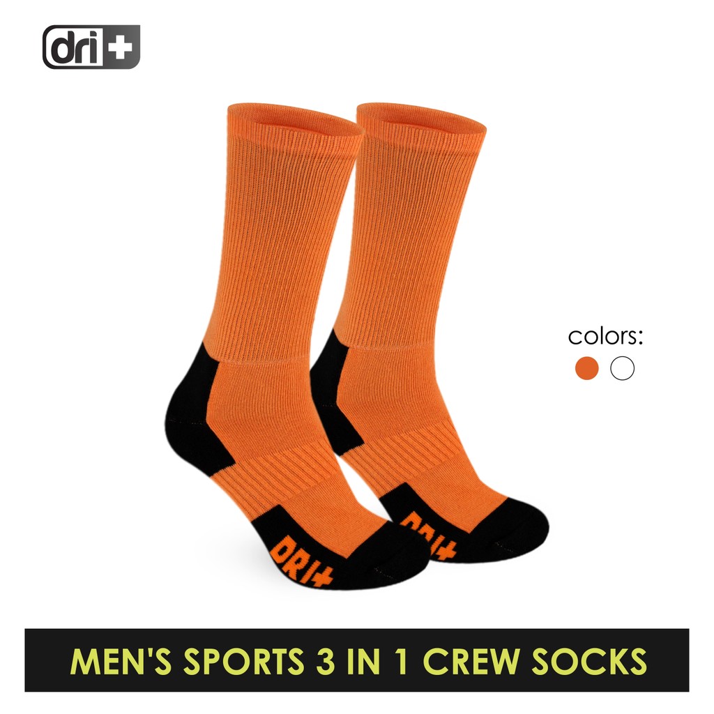 Dri Plus Men’s Endurance Extreme Performance Crew Socks DMS4106 ...