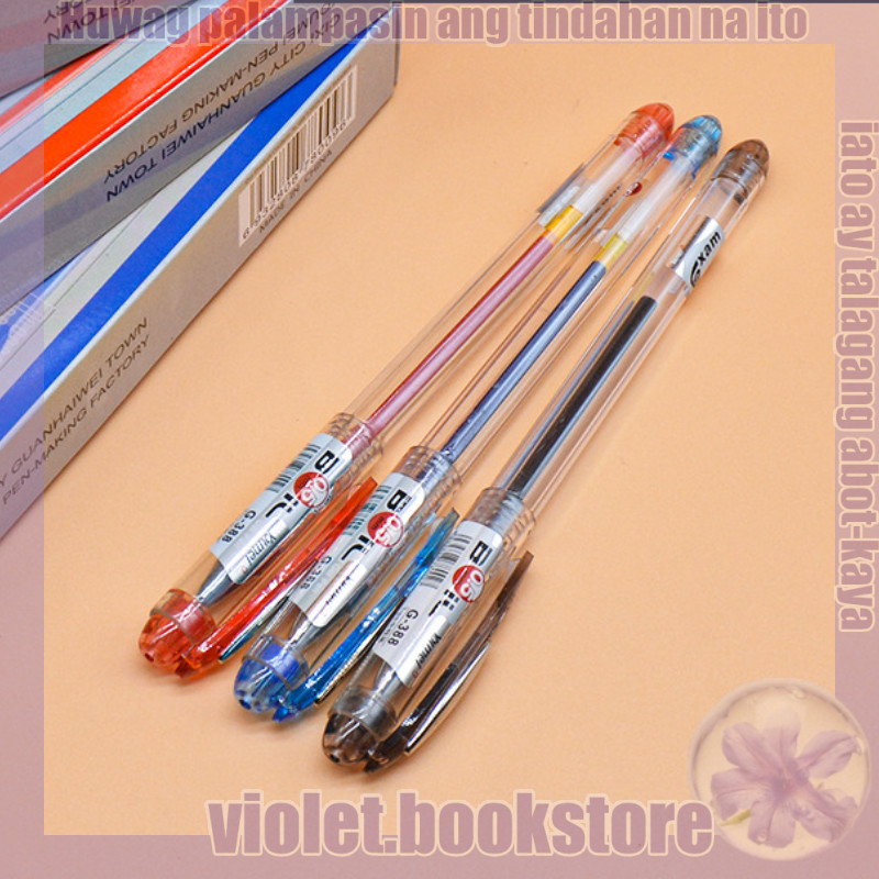 Japanese Gel Pen Office Ballpoint Sign Pen 0.5MM Fine Point Needle ...