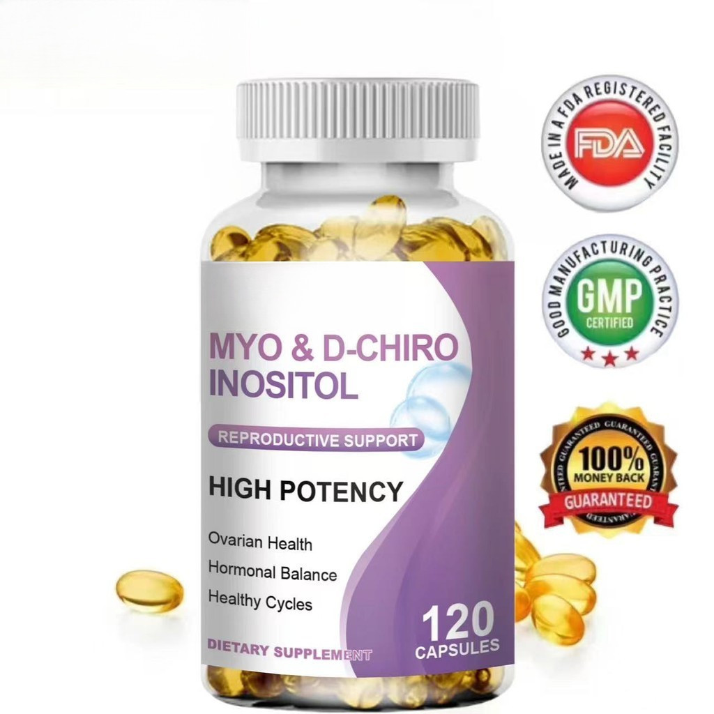 Myo Inositol + D-Chiro Inositol, Capsules Support for and Hormonal ...