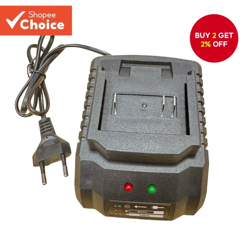 21V Battery Charger Universal Pin System For Cordless Drills And Bolt ...