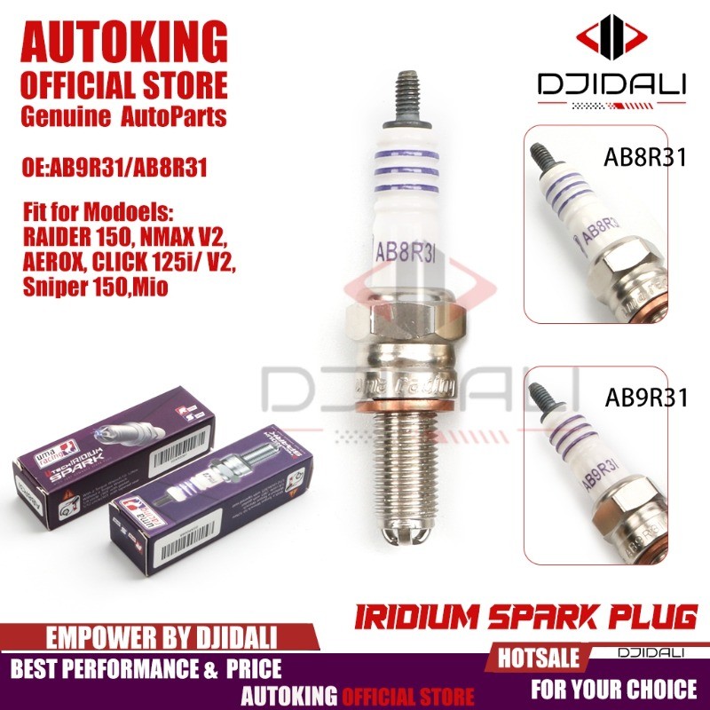 Iridium Spark Plug For Nmax V2 Aerox 155 Sniper 150 Mio Click 125i V2 ...