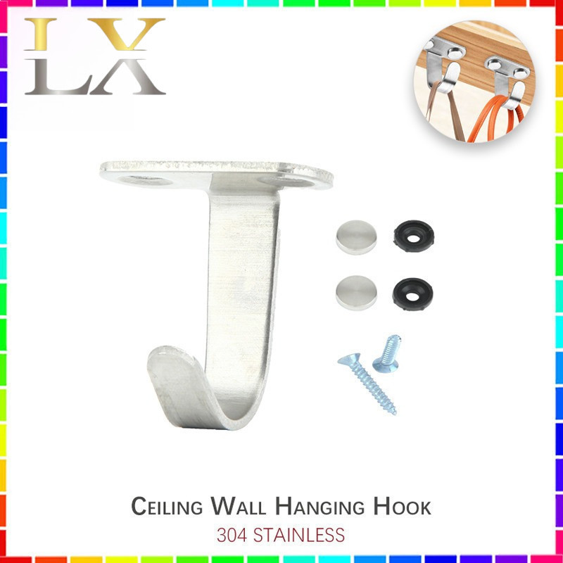 （Fast Delivery）Thicken 304 Stainless Steel With Cover Screw J Shape ...