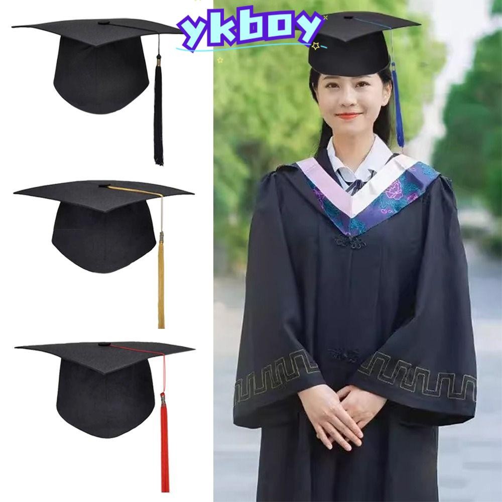 YKBOY Graduation Hat, Degree Ceremony Congrats Grad Mortarboard Cap ...