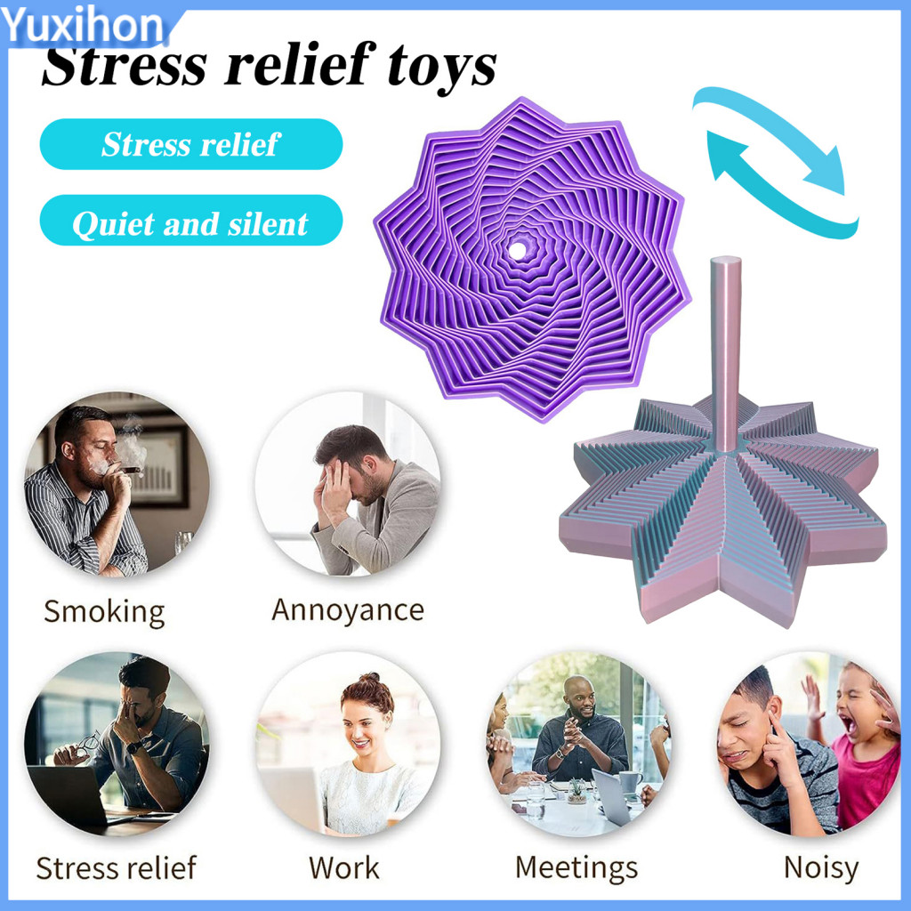 Yuxihon Expanded Fidget Star 3d Printing Fidget Star Expandable Spiral ...