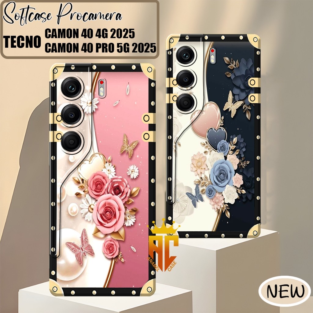 Softcase Tecno Camon 40 4G / Tecno Camon 40 Pro 4G / 5G 2025 Latest ...