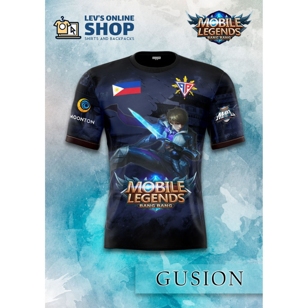Mobile Legends ML Shirt - Gusion - Excellent Quality Full Sublimation T ...