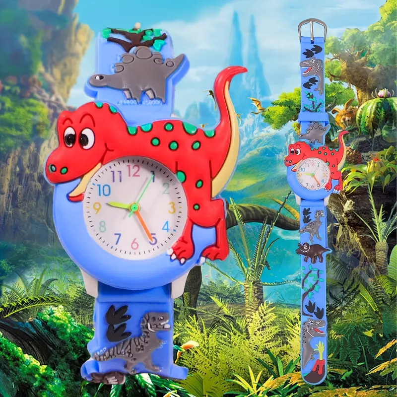 Kegllect Kids Cartoon Dinosaur Watch Tyrannosaurus Rex Children's Cute ...