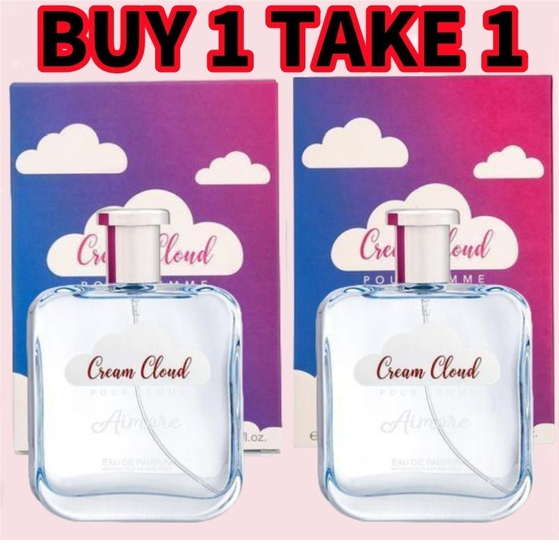 【BUY 1 TAKE 1】Cream Soft Cloud Aimore 100ml Perfume For Women Perfume ...