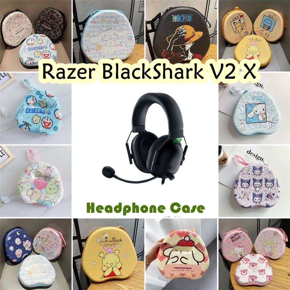 【New product 】For Razer BlackShark V2 X Headphone Case Trend Cartoon ...