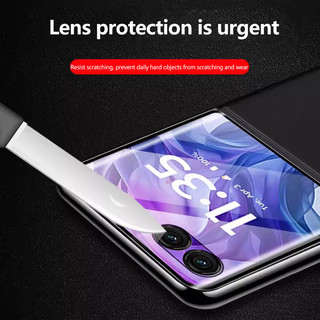 Full Cover Toughened Tempered Glass Film For Motorola Razr 50 Ultra ...
