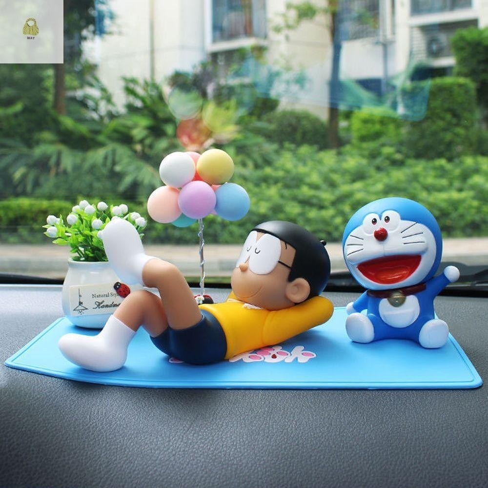 WAY Doraemon Action Figure Car Decor Car Interior Display Collectible ...