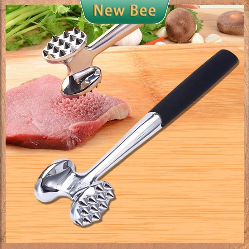 Double Sided Kitchen Meat Tenderizer Hammer Steak Mallet Hammer ...