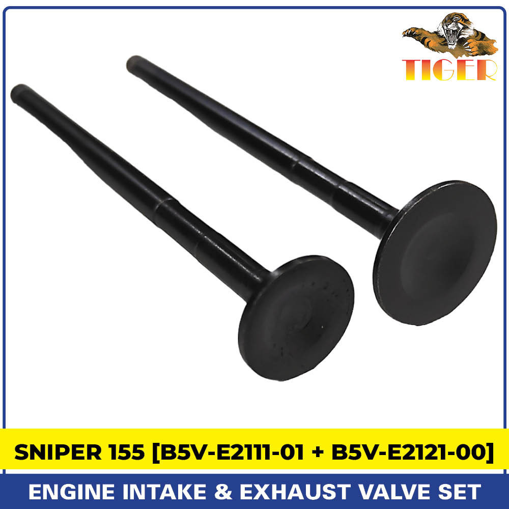 TIGER Yamaha SNIPER 155 Intake & Exhaust Engine Valve Set [B5V-E2111-01 ...