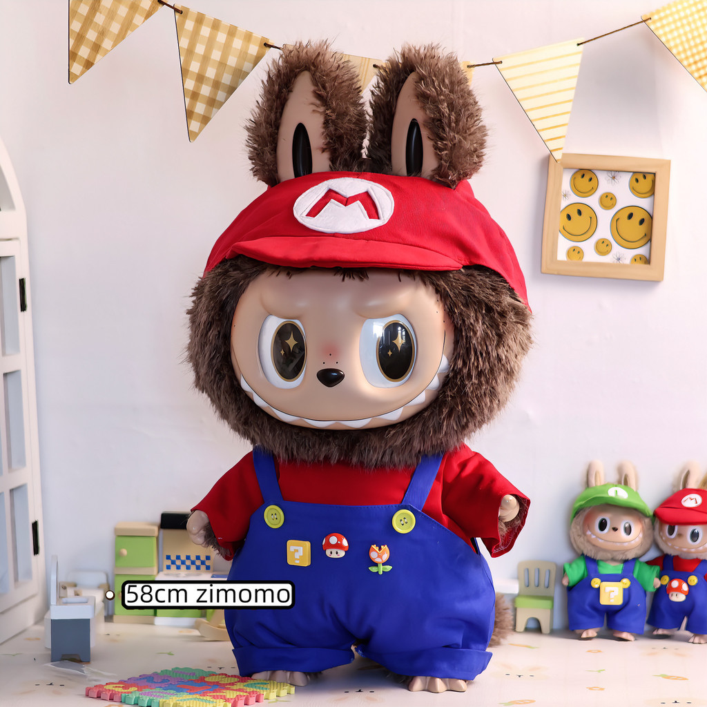 Original zimomo Baby Clothes 58cm Labu Cloth Clothes Mario | Shopee ...