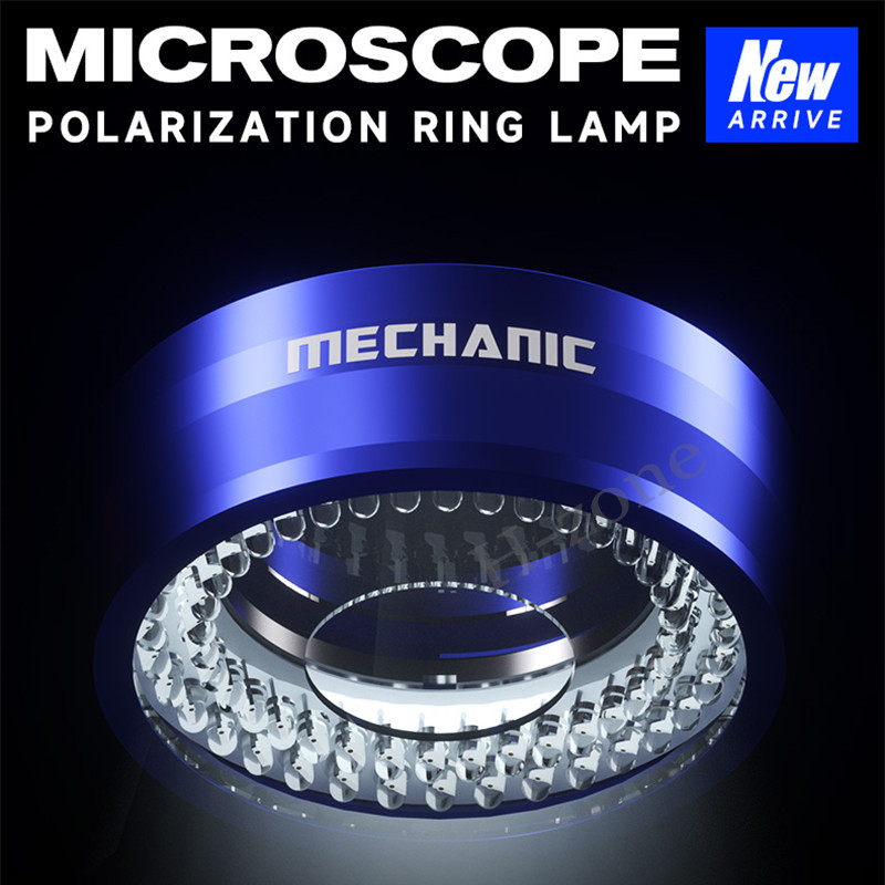 Mechanic LS720 Microscope Ring Light Polarized Ring Light Eliminates ...