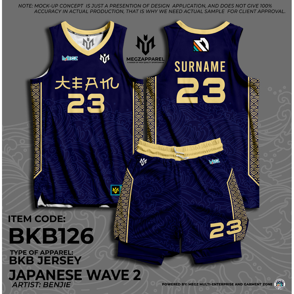 MEGZ BKB126 Customize Basketball Jersey Full Sublimation | Shopee Philippines