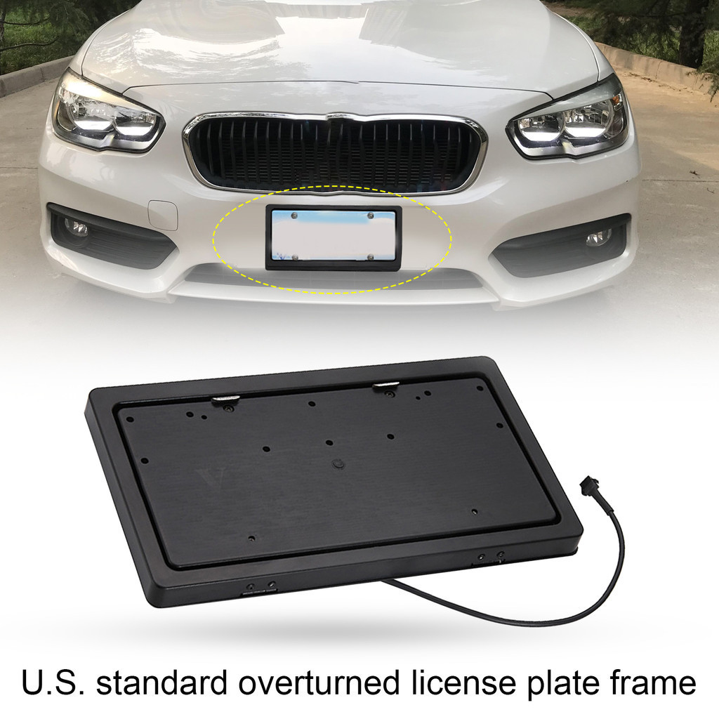 suatera-Electric Remote Control License Plate Frame Flip License Plate ...