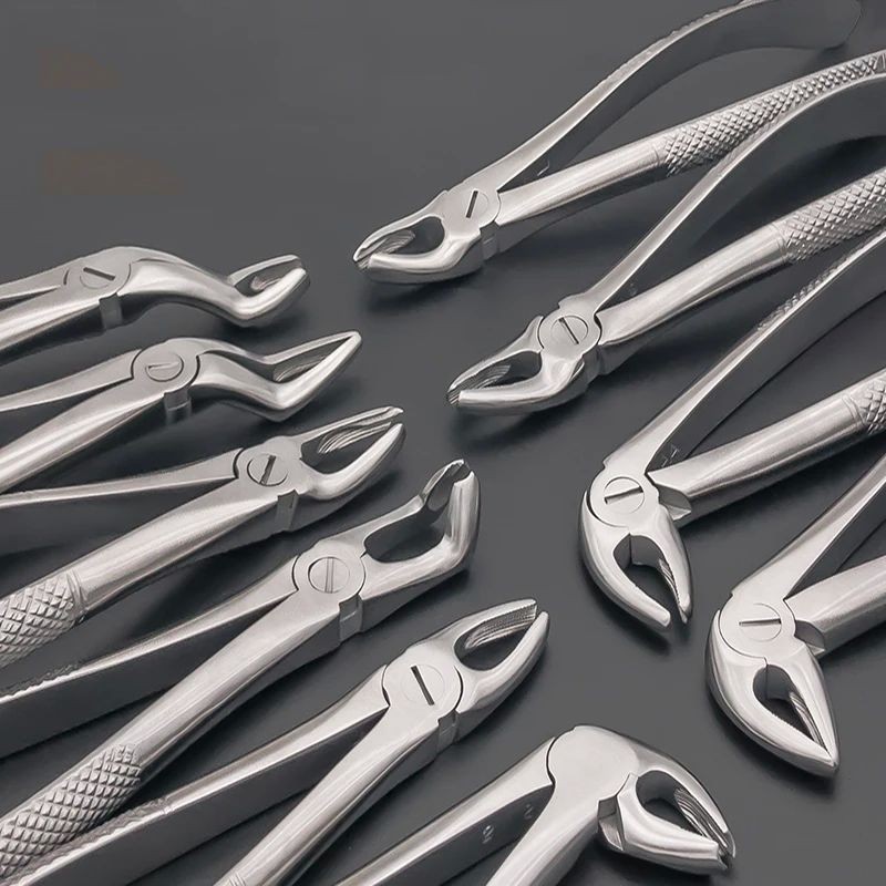 Medical Adult Extraction Forceps Dental Tools Wisdom Teeth Residual ...