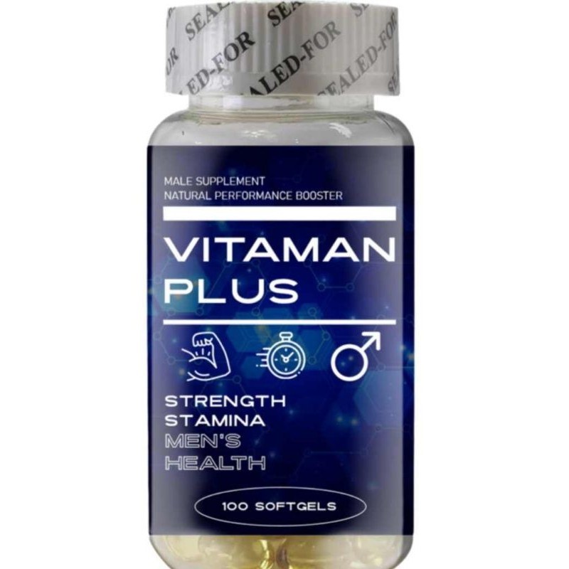 VITAMAN PLUS capsule 100 softgels | Shopee Philippines