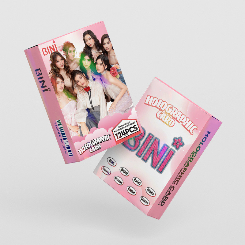 30-124pcs BINI Photocards Biniverse CHERRY ON TOP Laser Hologram Lomo ...