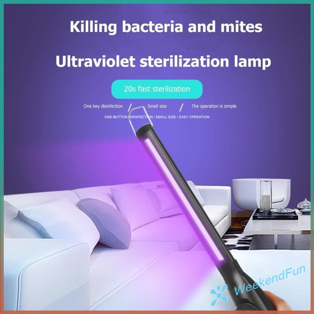 WE★ 30LED UV-C Germicidal Lamp UV Sterilizer Disinfection Light LED ...