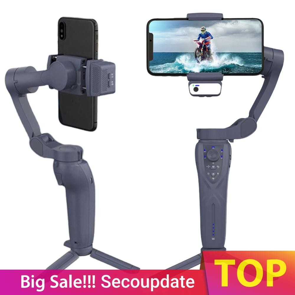 AI Face Tracking Smartphone Gimbal Stabilizer 3-Axis Phone Gimbal with ...