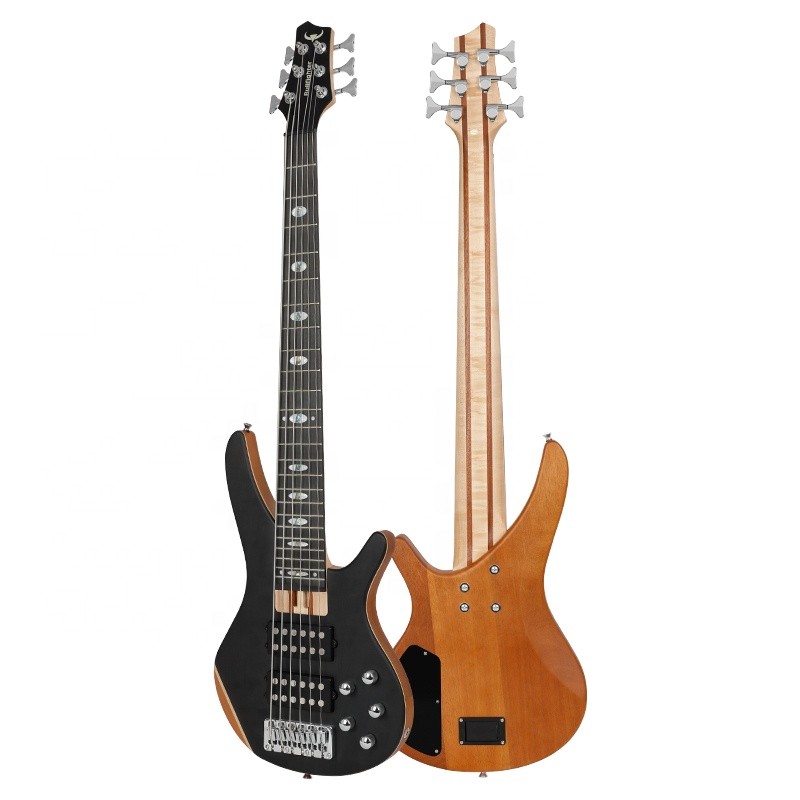 （Out of stock）Bullfighter DB-6 Mahogany solid body Chocolate Color ...