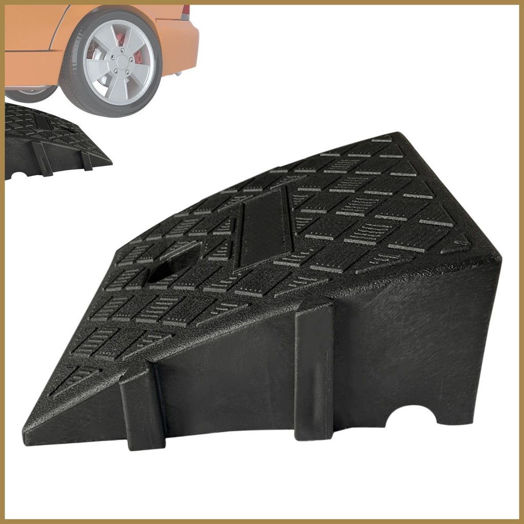 Driveway Curb Ramps Heavy Duty PVC Curb Ramp Portable Non-Slip ...