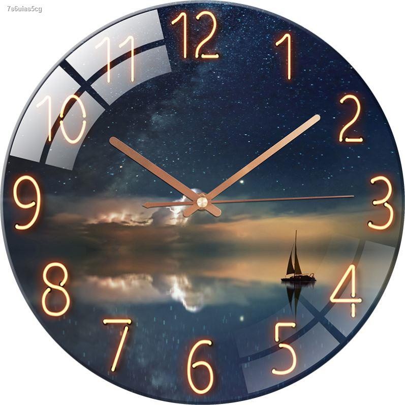 COD/Family clock wall clock living room high-end atmospheric bedroom ...