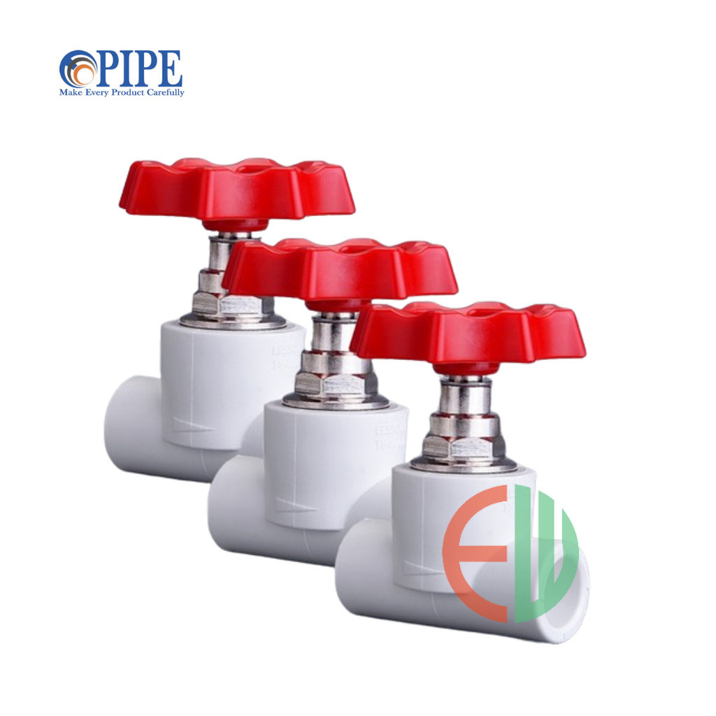ECOPIPE PPR Fittings Wholesale 1/2" 3/4" 1" PPR Gate Valve PPR Stop Valve | Shopee Philippines