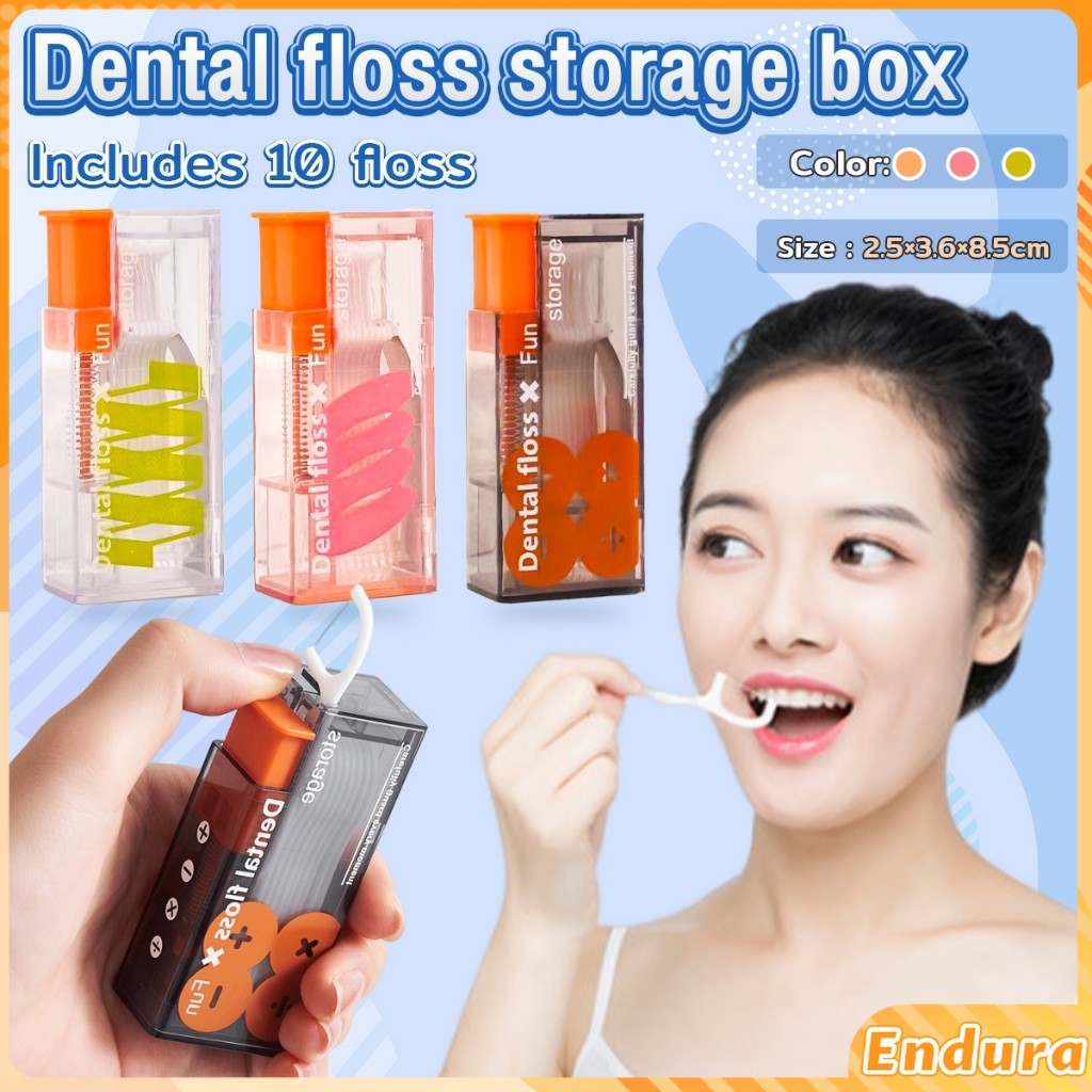 E.A Portable Dental Floss Box Automatically Pops Out Dental Floss ...