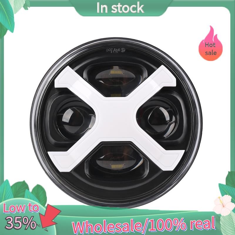 Motorcycle 5.75 Inch Round Led Headlight 40W 5-3/4Inch Headlight for ...