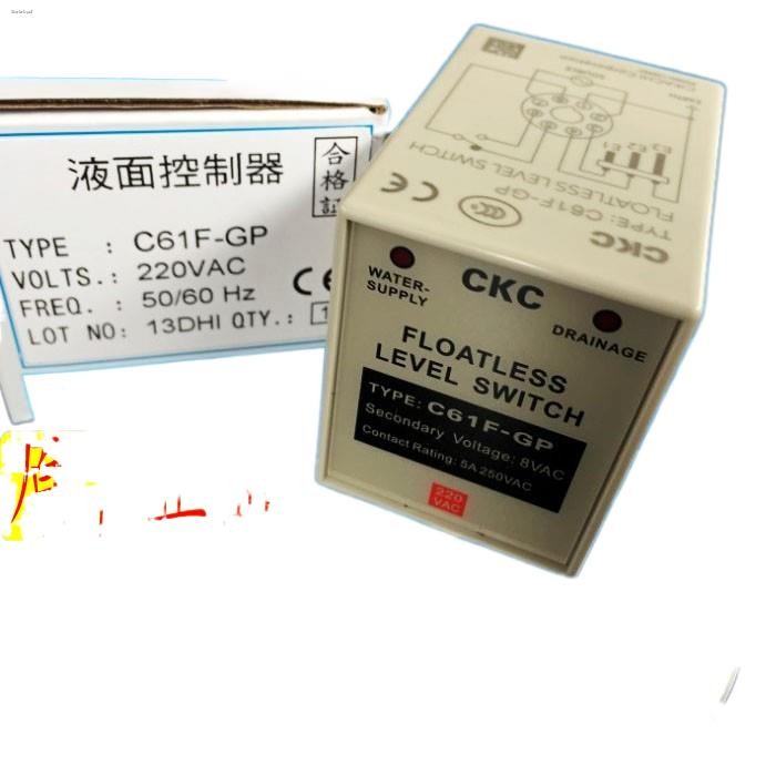 Genuine CKC Songling C61F-GP liquid level relay 220V 380V DC24V water level relay controller ...