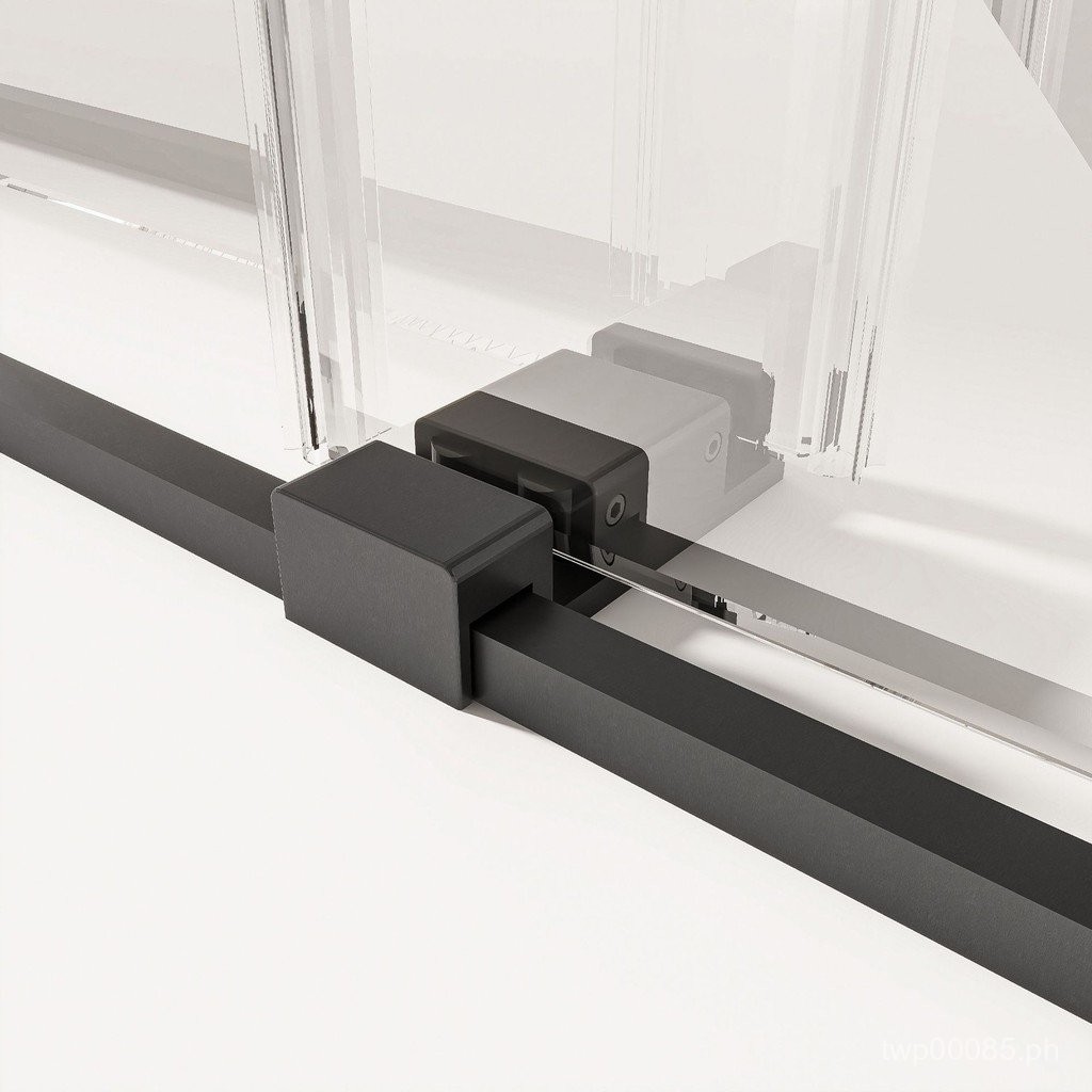 Extremely Narrow Buffer One-Line Shower Room Dry Wet Separation Glass ...