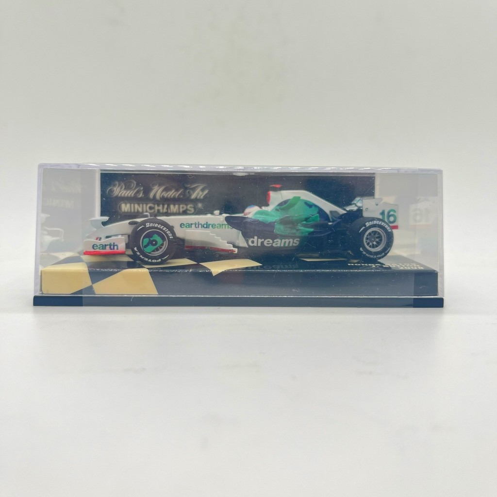 Mini Cut 43 Scale Alloy F1 Racing Car Honda RA108 Jane Sen Barton 2008 ...