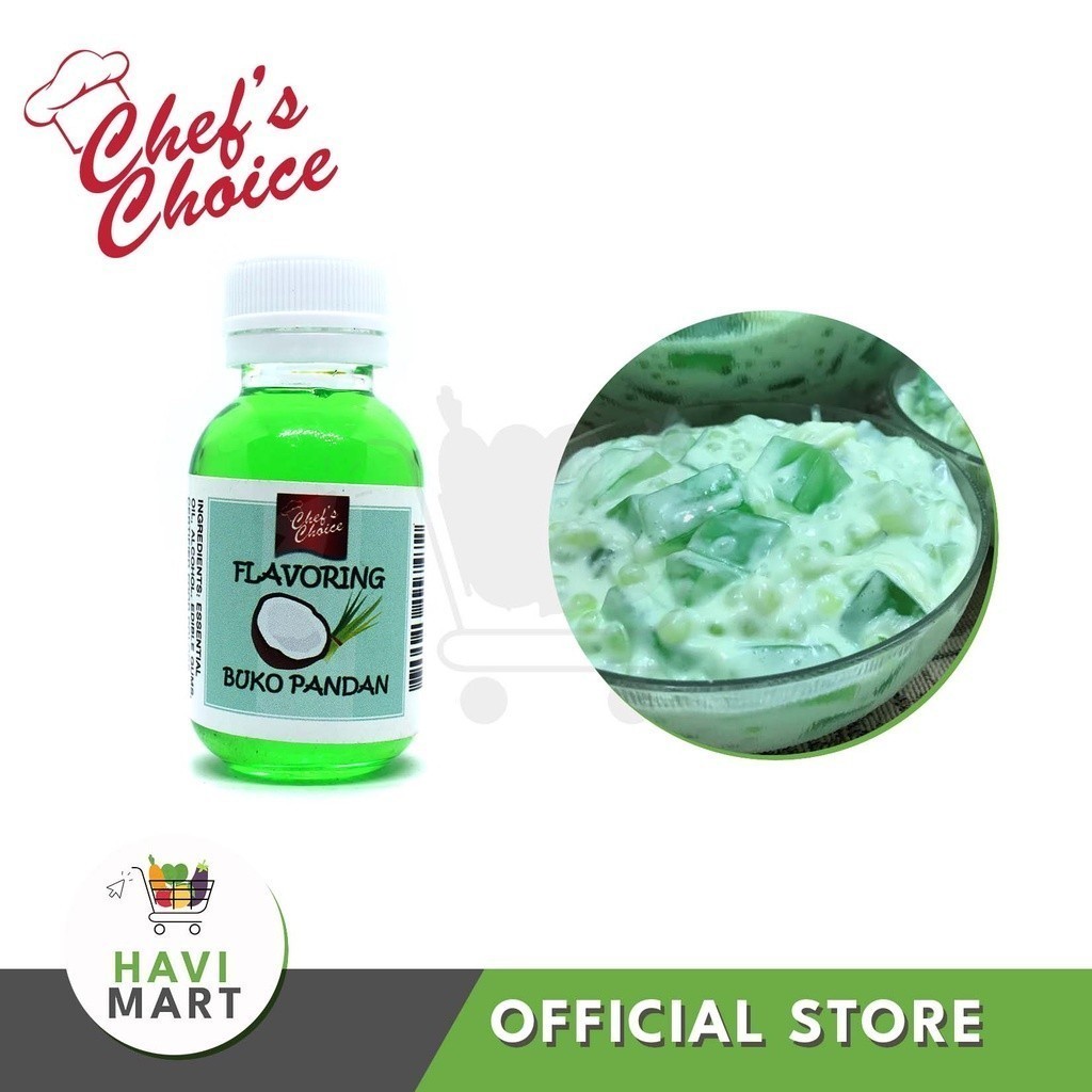 PH HAVI MART Chef's Choice Food Flavor Buko Pandan 30ml | Shopee ...