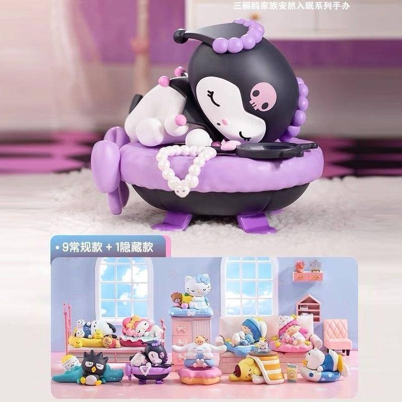 Sanrio Sweet Dreams Series Kuromi, Pochacco, Cinnamoroll Figures PVC ...