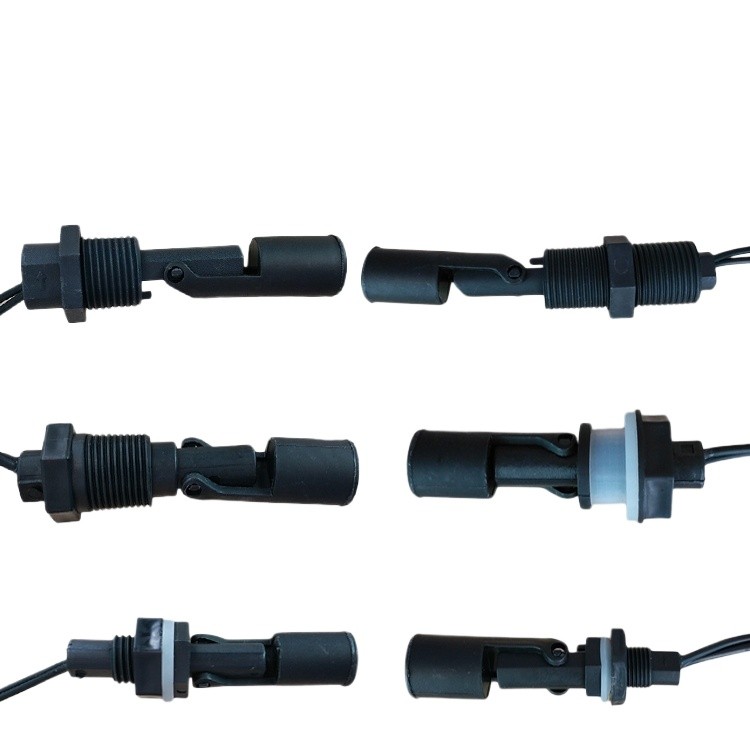 Duckbill type black side mounted side mounted PP float switch plastic ...