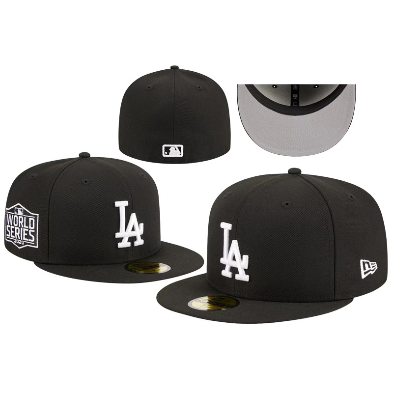MLB Los Angeles Dodgers Hat Fully Enclosed Flat Eave Hip-hop Reverse ...