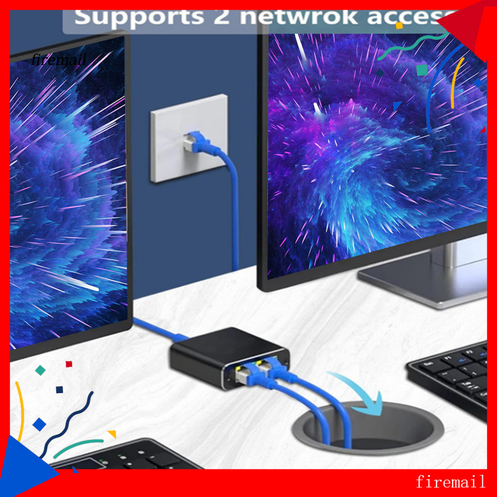 [FM] Usb Powered Ethernet Splitter High Speed Ethernet Splitter 100mbps ...