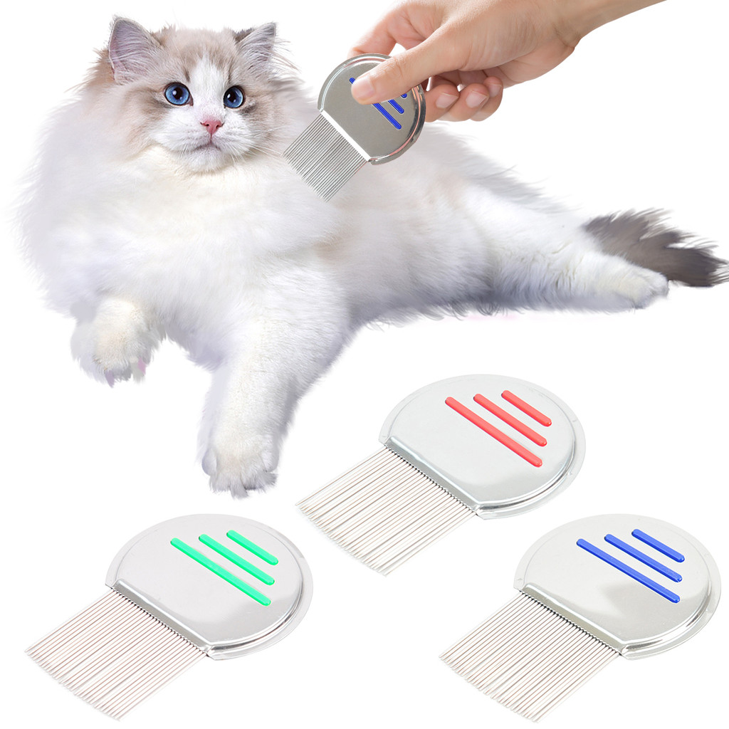 3PCS Stainless Steel Terminator Lice Comb pet/Kids Hair Rid Headlice ...