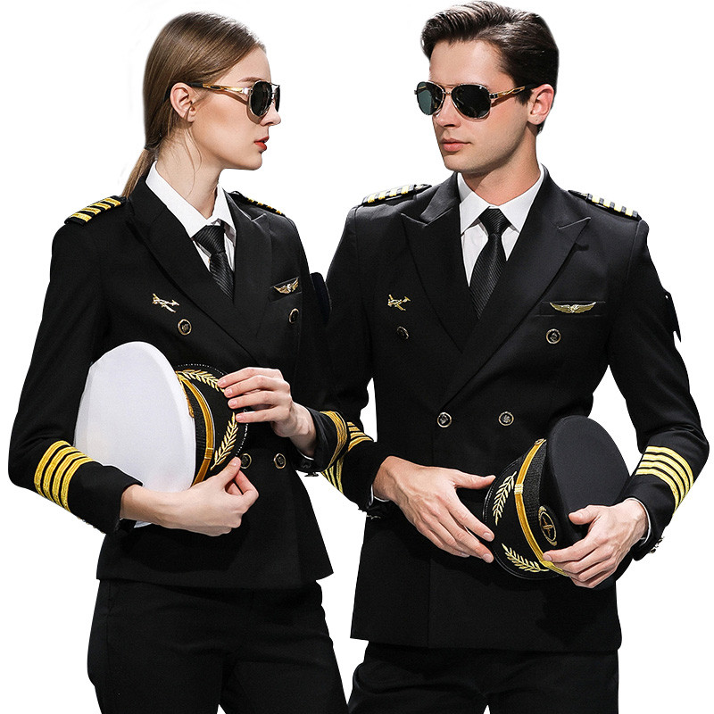 [24 Hours Delivery] New Arrival to Air Captain Uniform ktv Hotel ...