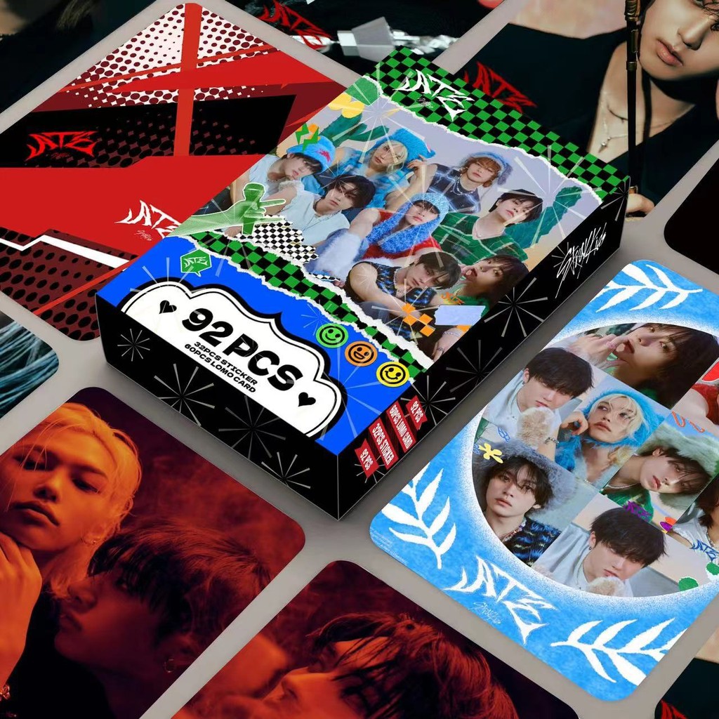 92-96pcs STRAY KIDS JJAM ATE Lomo Cards Lose My Breath skz Toy World ...