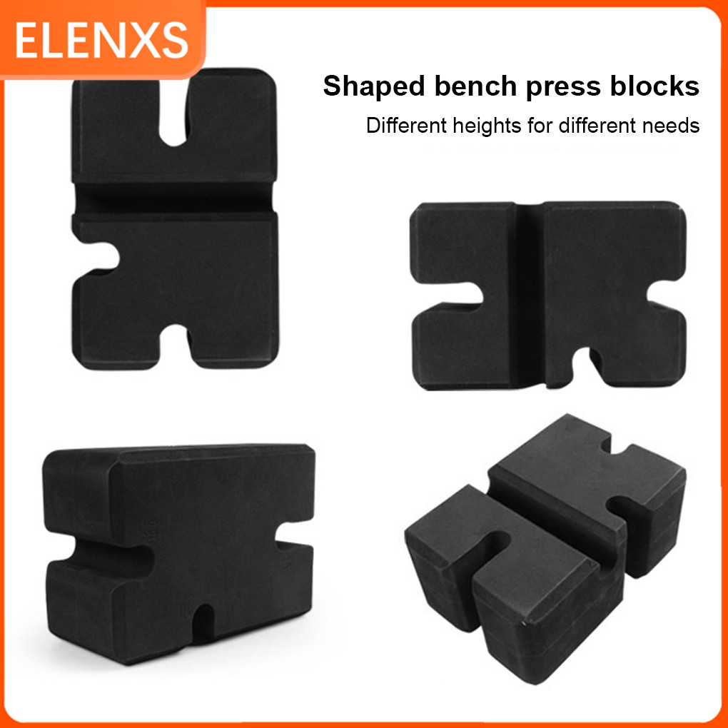 Bench Press Block Board Deep Squat Portable 4 Home Arm Grooves Weight ...