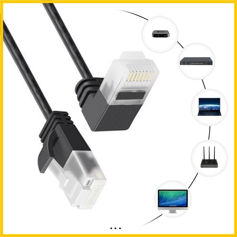 ACE CAT6 Extension Cable 90 Degree RJ45 UTP Cable Extension Cable ...
