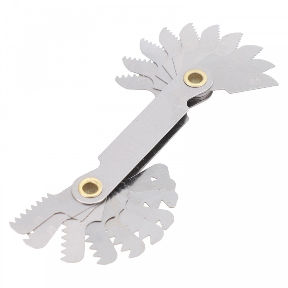 Versatile Screw Thread Pitch Gauge Tool Set Inch and Metric Accurate ...