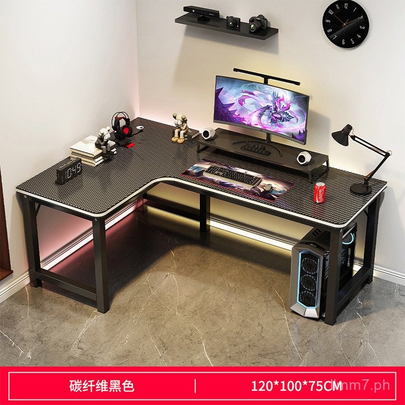 Corner Game Tables Home Two-Person Computer Desk Desktop Double Desk ...