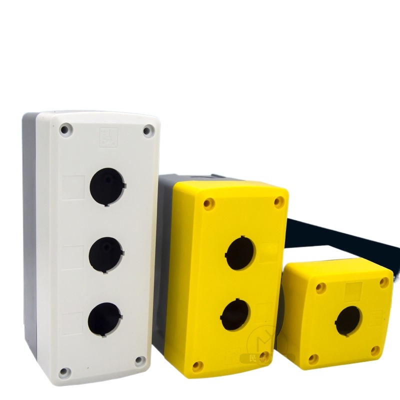 Yijia YJX1 plastic waterproof button box 1 hole 2 positions 3 holes ...